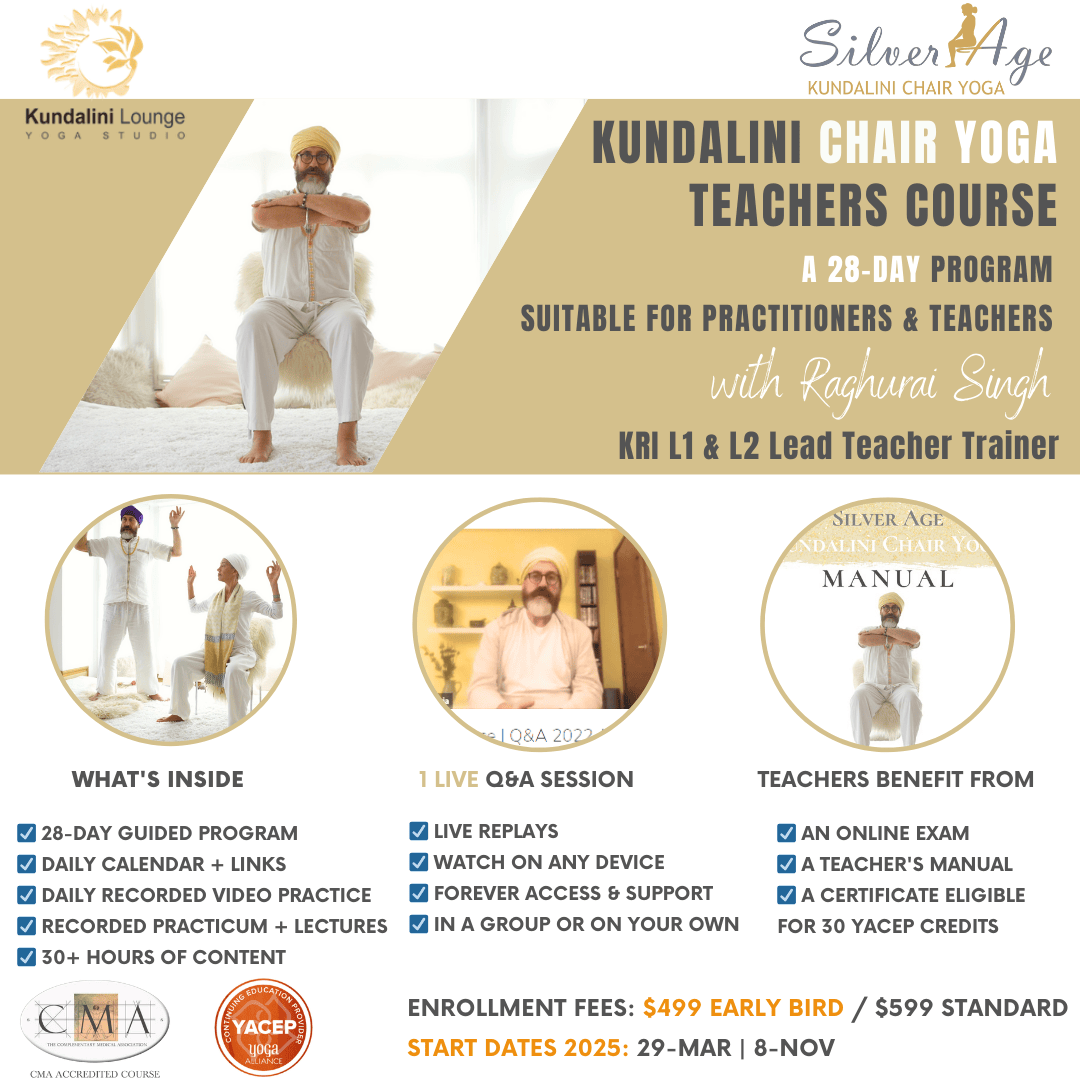 Silver Age - Kundalini Chair Yoga